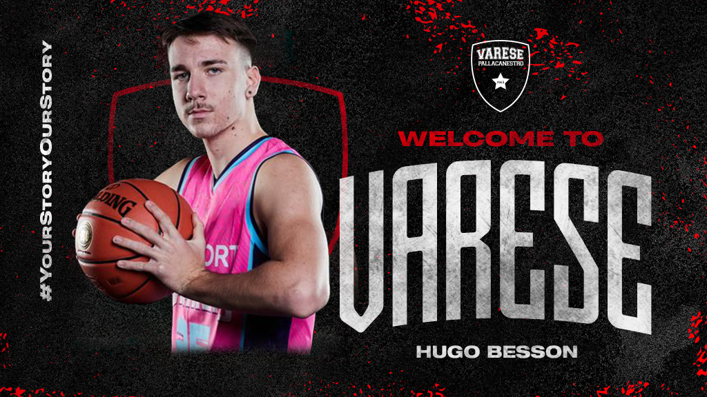 HUGO BESSON È UN NUOVO GIOCATORE DELLA PALLACANESTRO VARESE ...